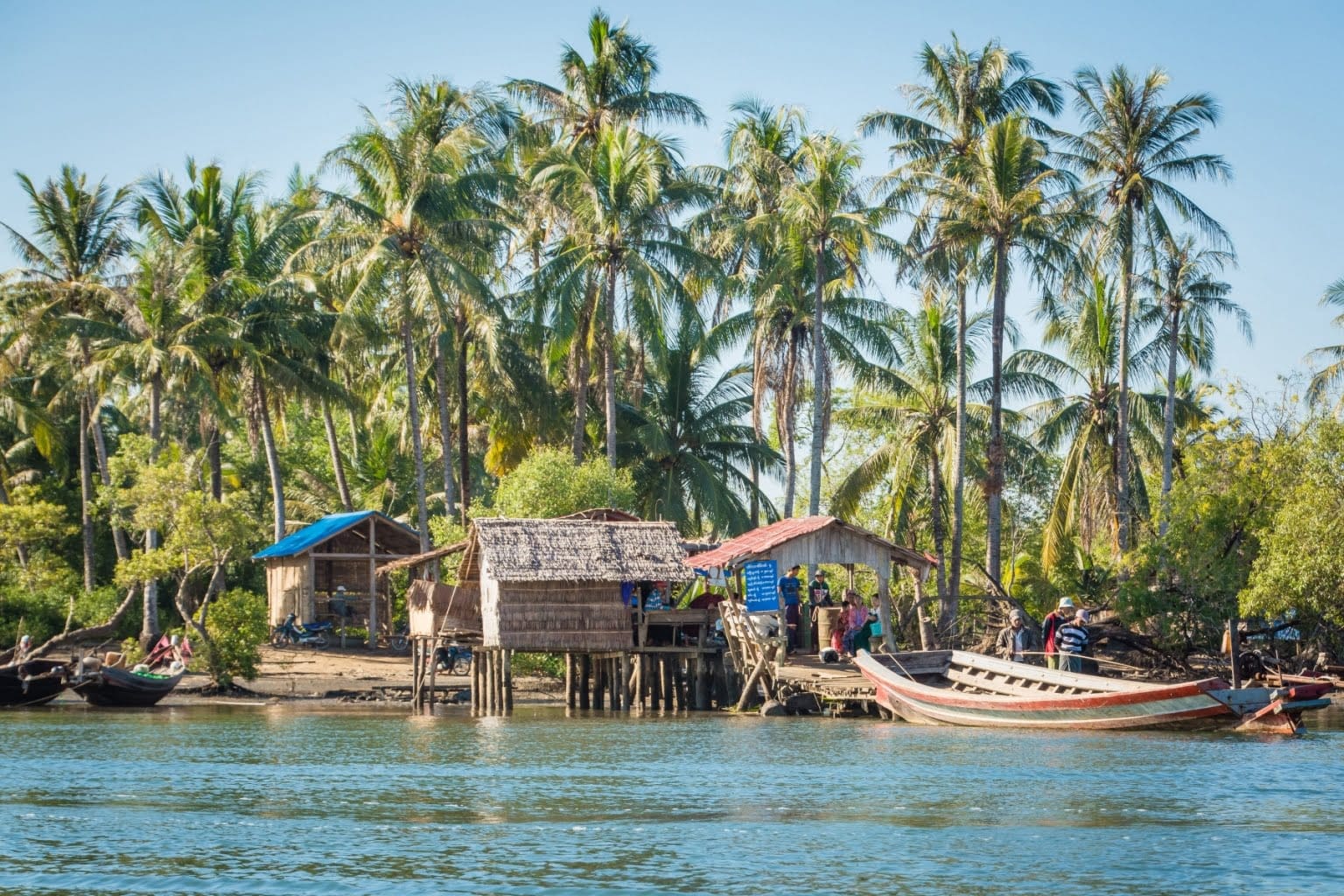Visite guidée : découverte au fil de l'eau à Chaung Tha